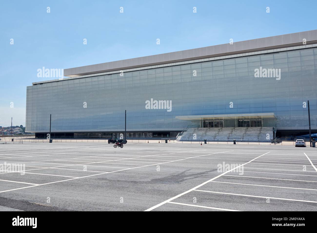 Arena Corinthians in Itaquera. The Arena is new stadium of Sport Club ...