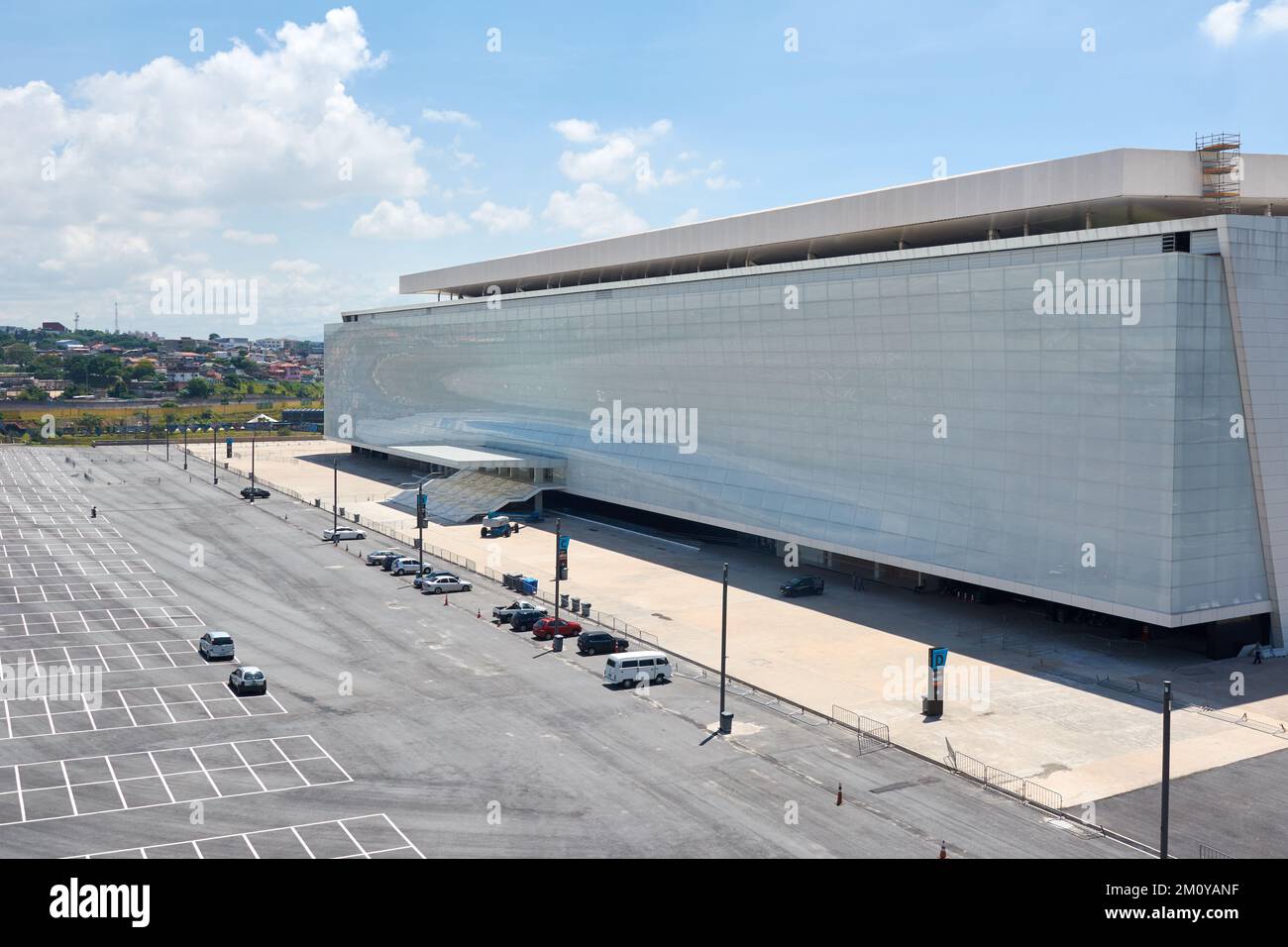 Arena Corinthians in Itaquera. The Arena is new stadium of Sport Club ...