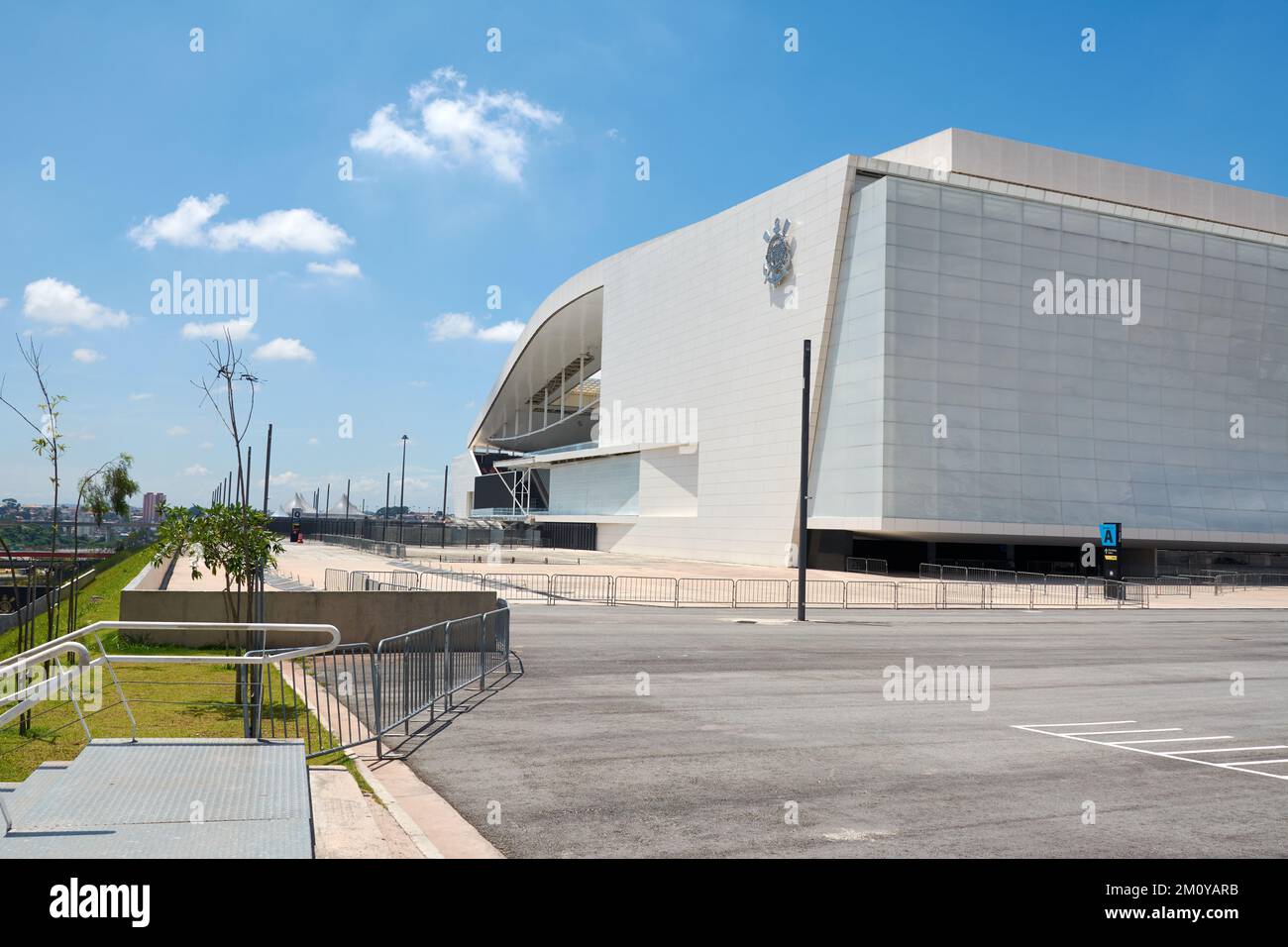 Arena Corinthians in Itaquera. The Arena is new stadium of Sport Club ...