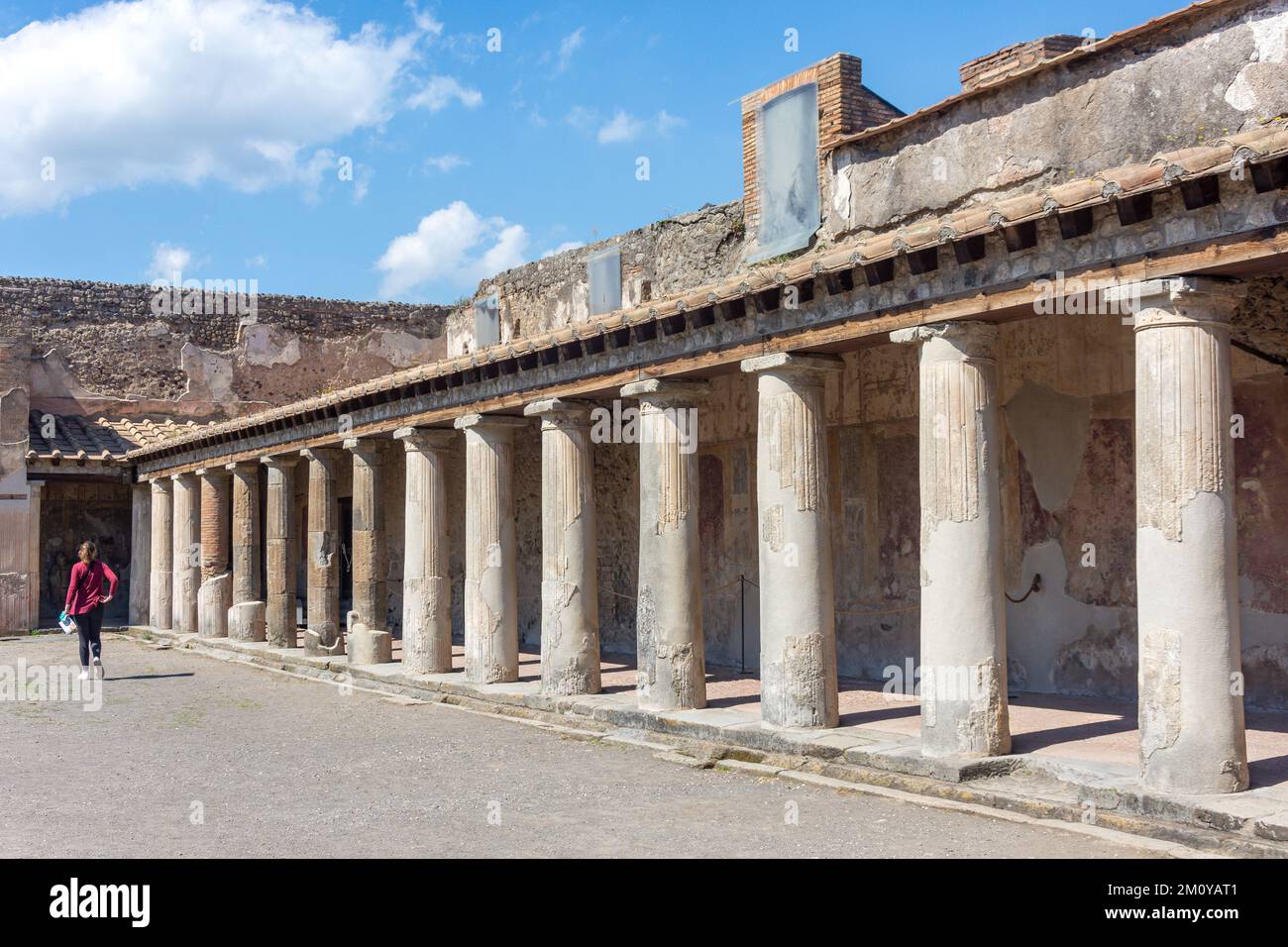 Central baths pompeii hi-res stock photography and images - Alamy