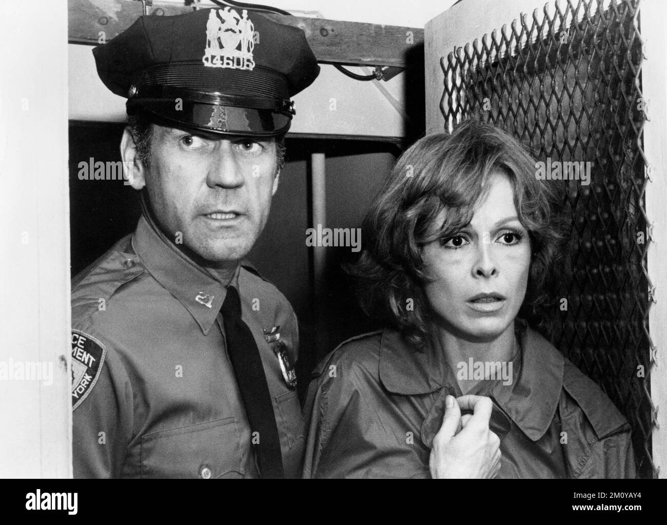 Don Murray, Diahn Williams, on-set of the Film, "Deadly Hero", AVCO ...