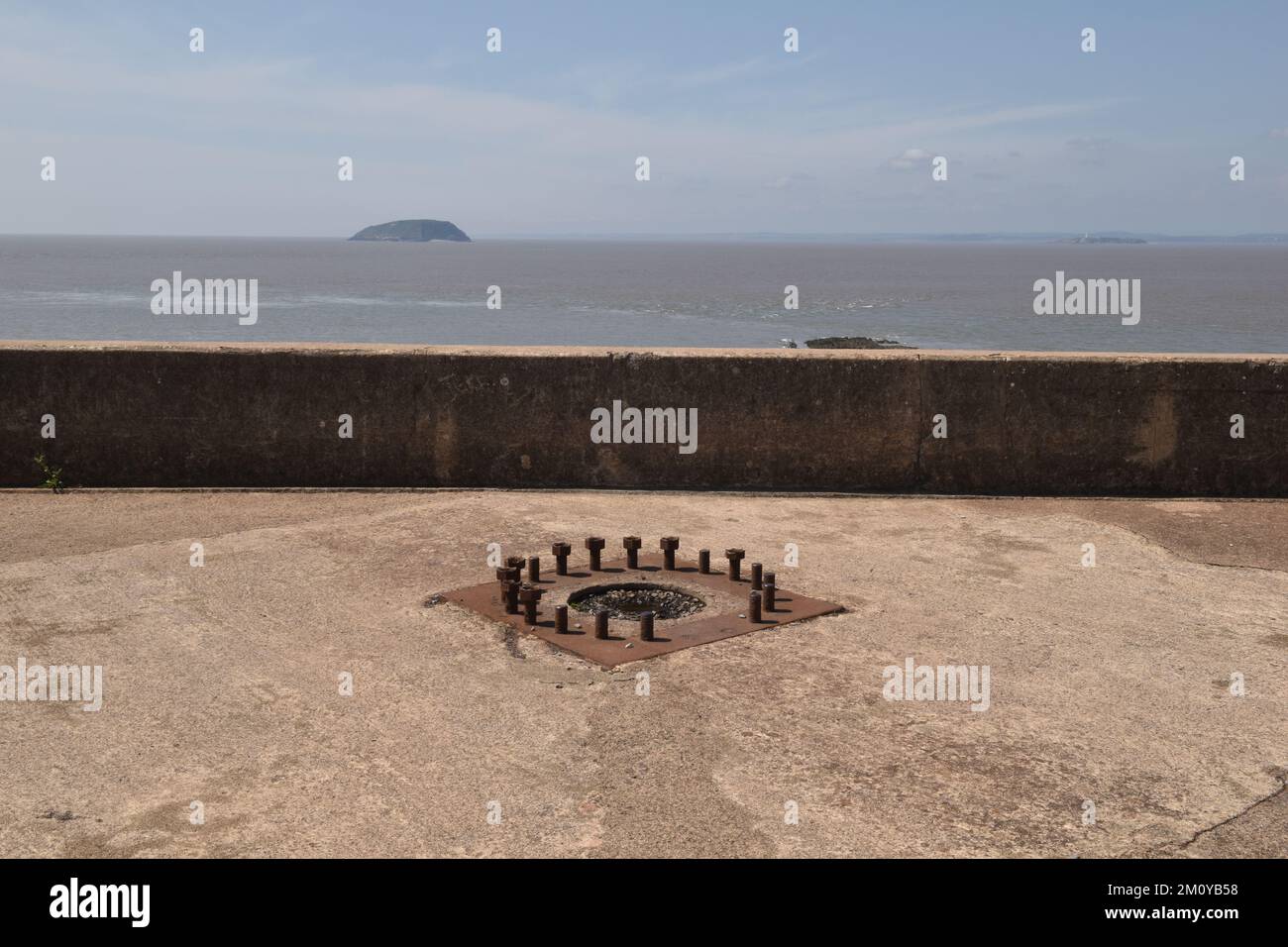Palmerston Fort, Brean Down, Somerset, England, UK Stock Photo - Alamy