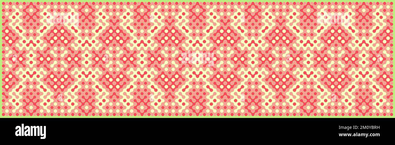 Random color rounded truchet tiling illustration Stock Vector Image ...