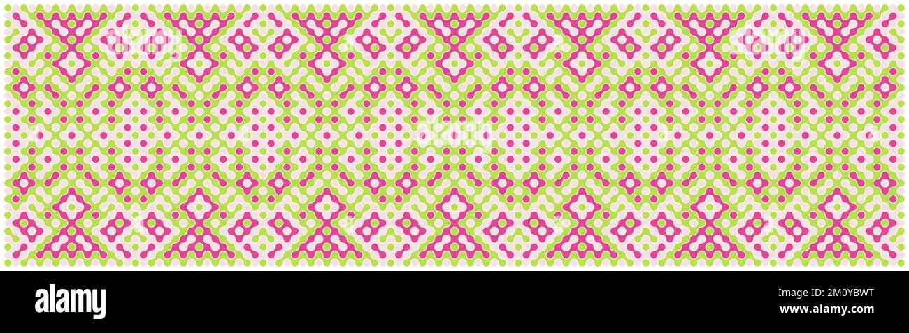 Random color rounded truchet tiling illustration Stock Vector Image ...