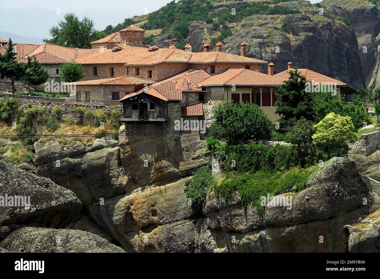 Monasterio De Agia Triada En Meteora