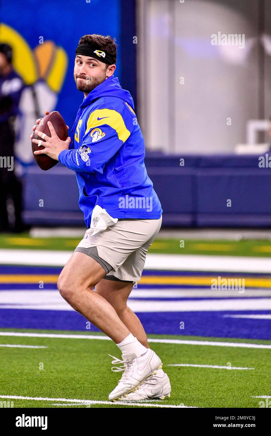Baker mayfield rams hi-res stock photography and images - Alamy