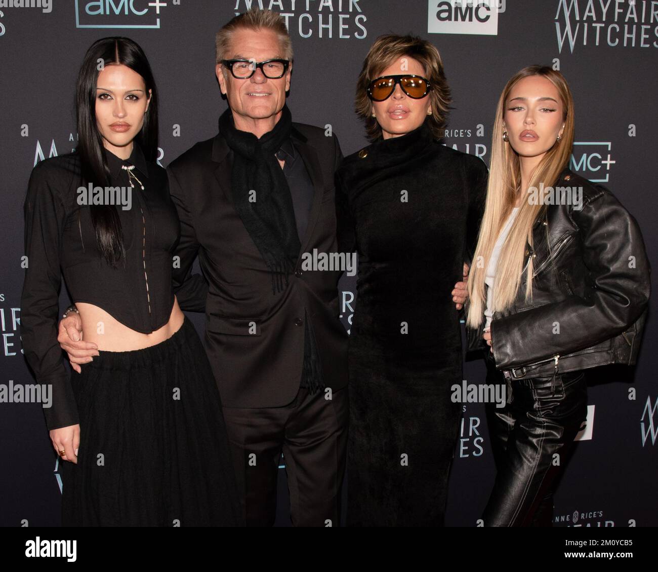 December 7, 2022, Hollywood, California, USA: (L-R) Amelia Gray Hamlin ...