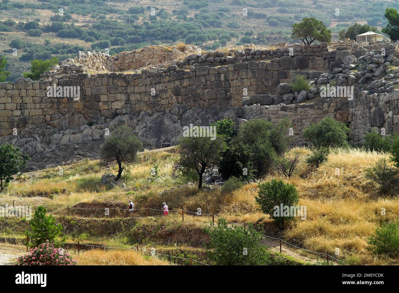 Mykene, Mycenae, Μυκήνες, Grecja, Greece, Griechenland; Ancient Greek ...