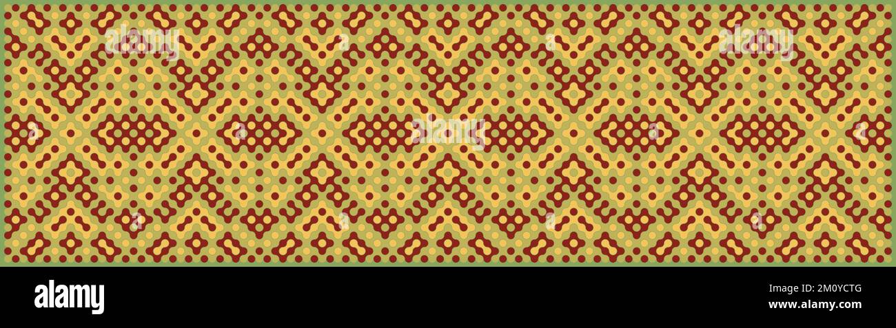 Random color rounded truchet tiling illustration Stock Vector Image ...