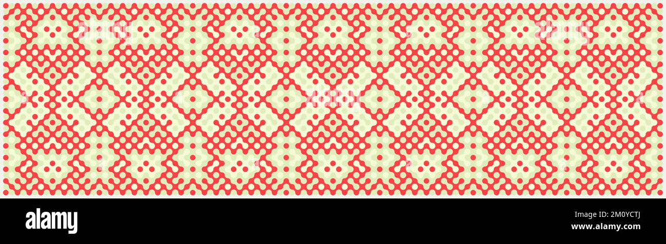 Random color rounded truchet tiling illustration Stock Vector Image ...