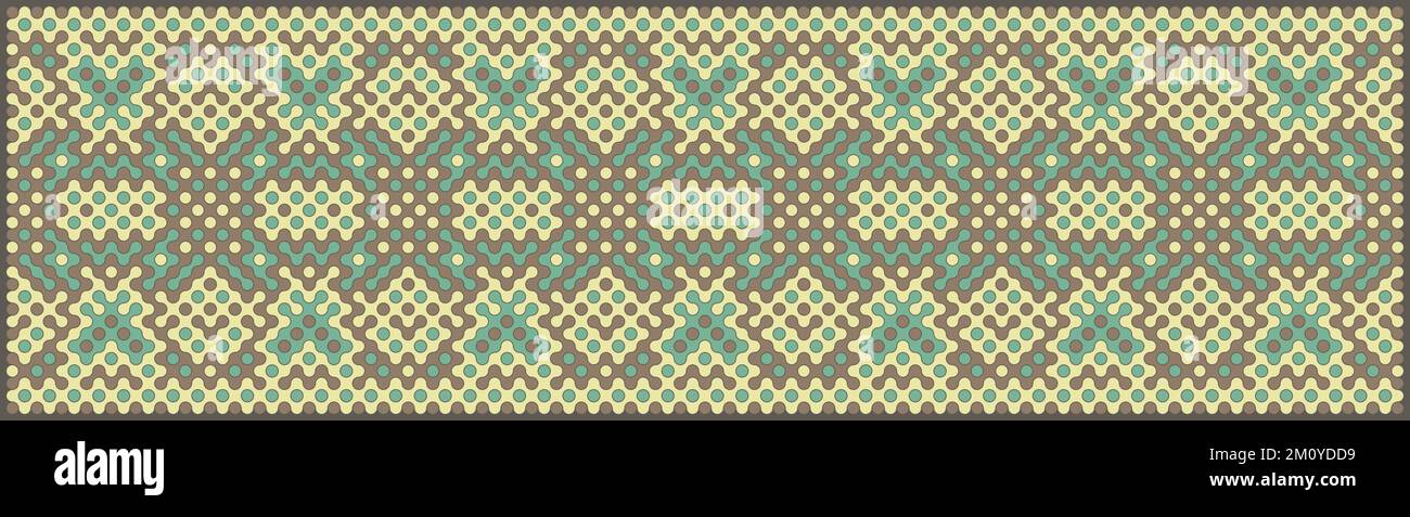 Random color rounded truchet tiling illustration Stock Vector Image ...