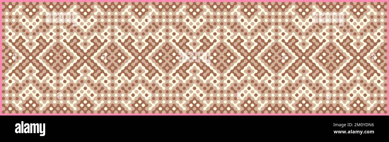 Random color rounded truchet tiling illustration Stock Vector Image ...