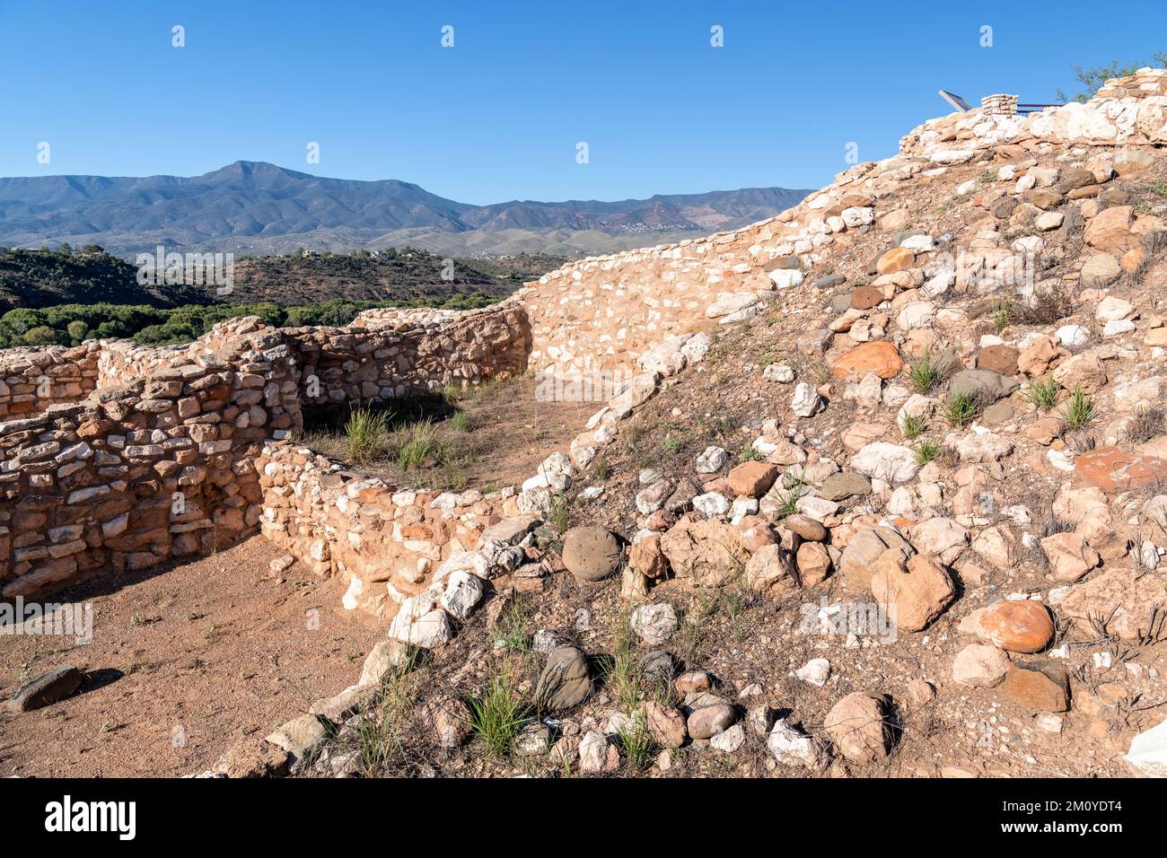 Tuzigoot National Monument, ancient Hilltpop Pueblo, Sinagua peoples ...
