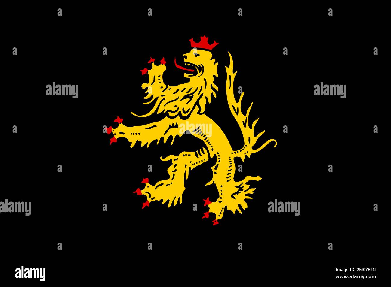 flag of German peoples Palatines. flag representing ethnic group or ...