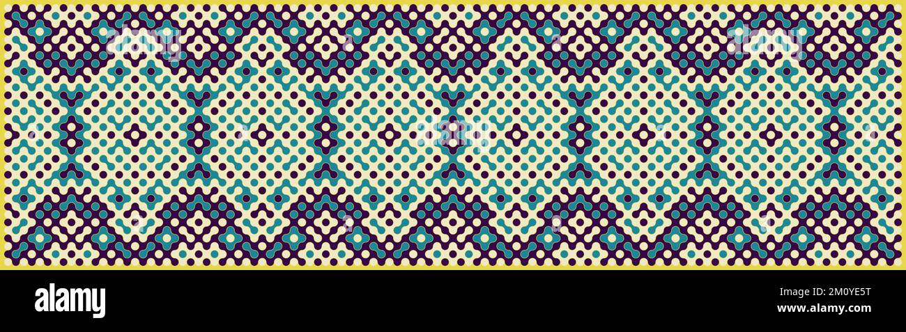 Random color rounded truchet tiling illustration Stock Vector Image ...