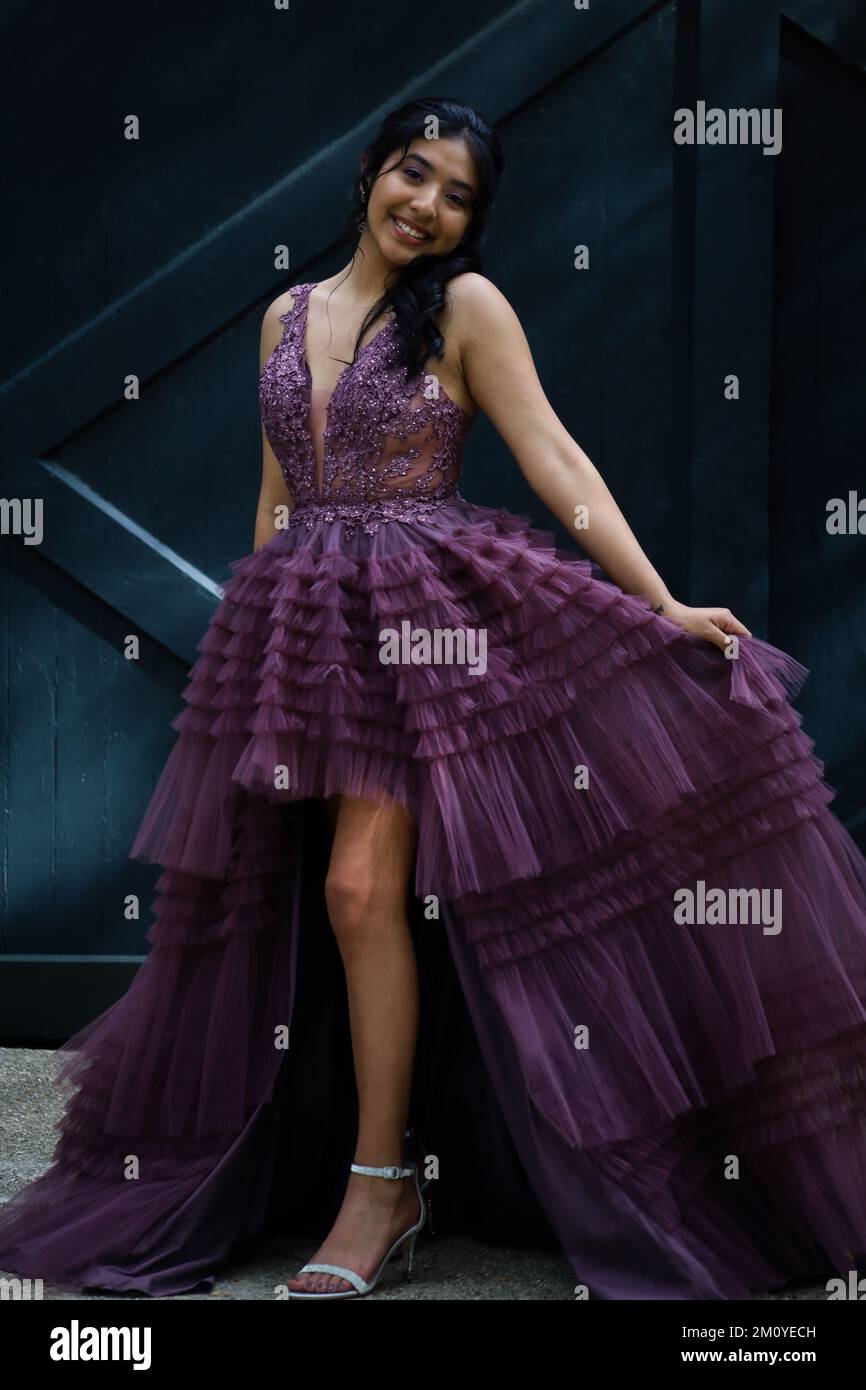 Girl in dress fashion beautiful Stock Photo - Alamy