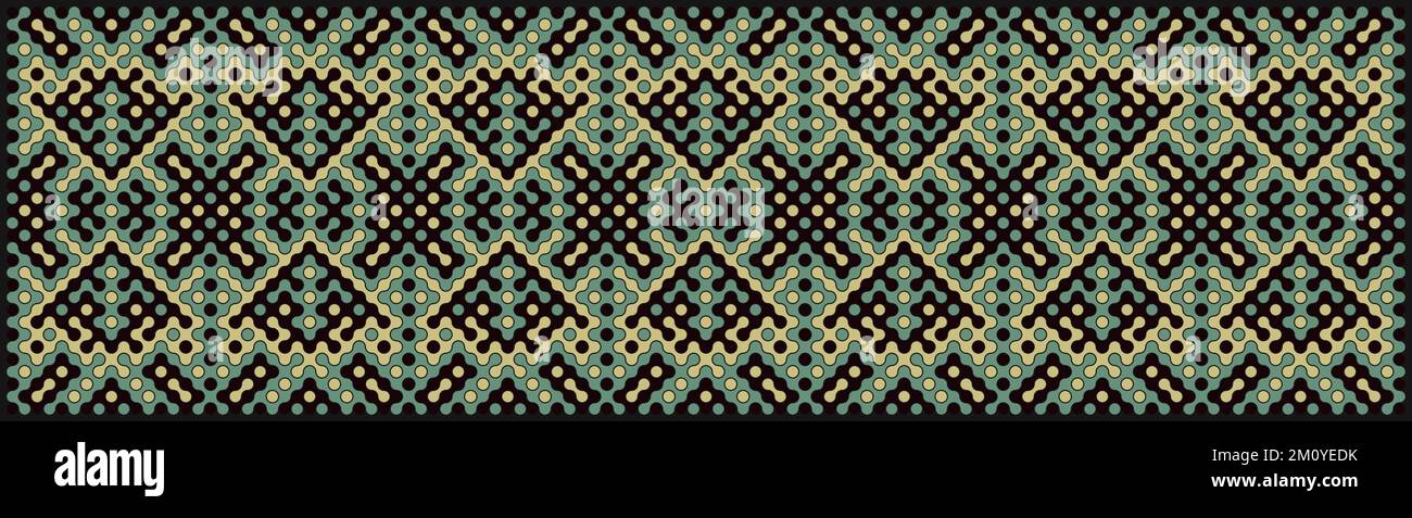 Random color rounded truchet tiling illustration Stock Vector Image ...