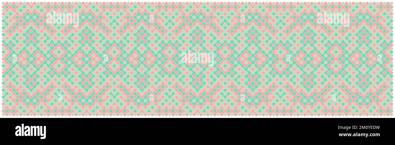 Random color rounded truchet tiling illustration Stock Vector Image ...