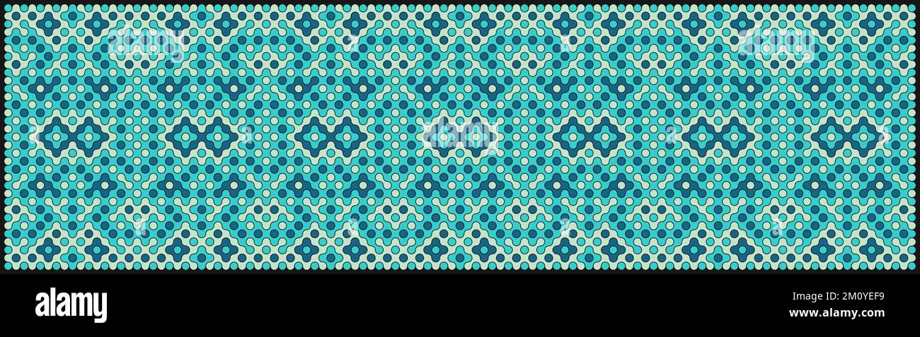 Random color rounded truchet tiling illustration Stock Vector Image ...