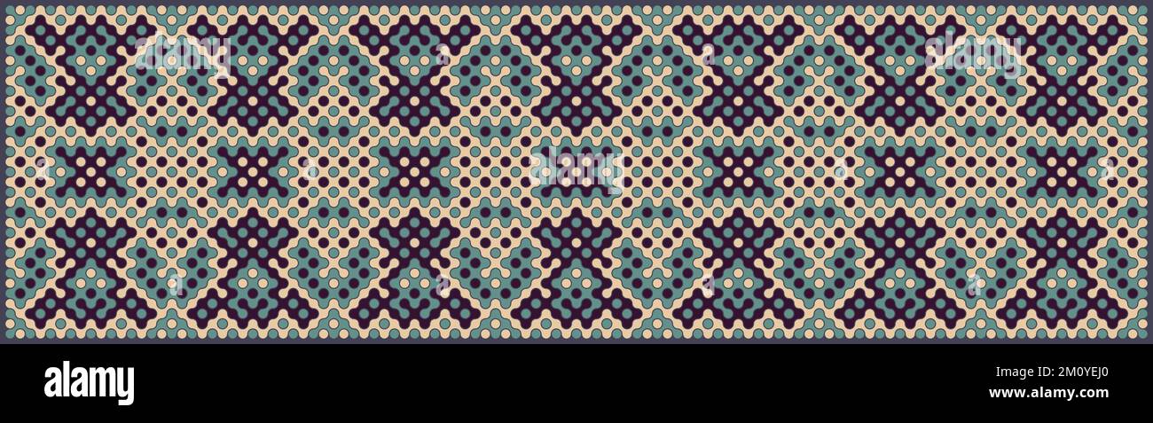 Random color rounded truchet tiling illustration Stock Vector Image ...