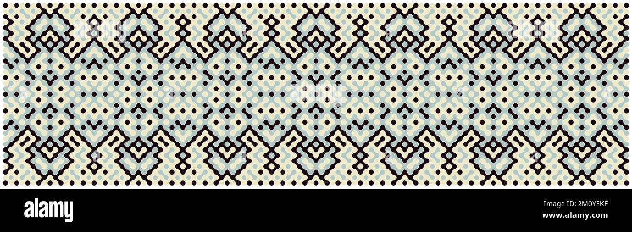 Random color rounded truchet tiling illustration Stock Vector Image ...