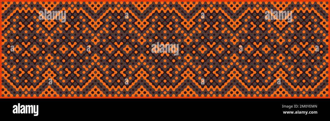 Random color rounded truchet tiling illustration Stock Vector Image ...