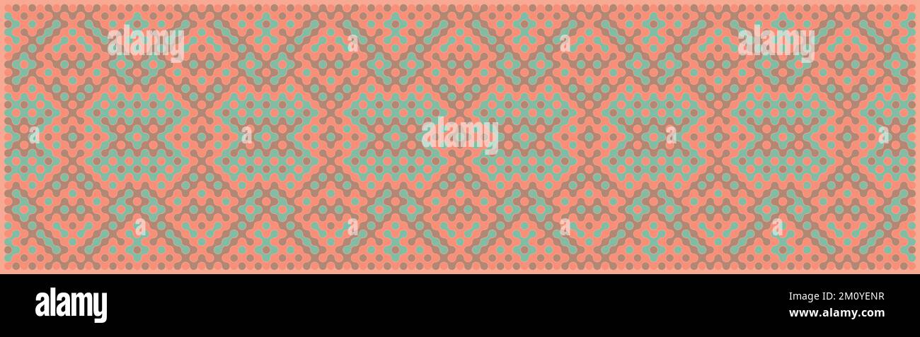 Random color rounded truchet tiling illustration Stock Vector Image ...