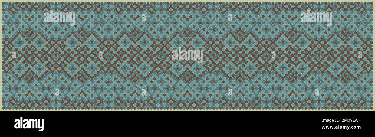 Random color rounded truchet tiling illustration Stock Vector Image ...