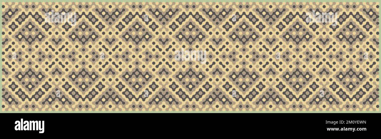 Random color rounded truchet tiling illustration Stock Vector Image ...