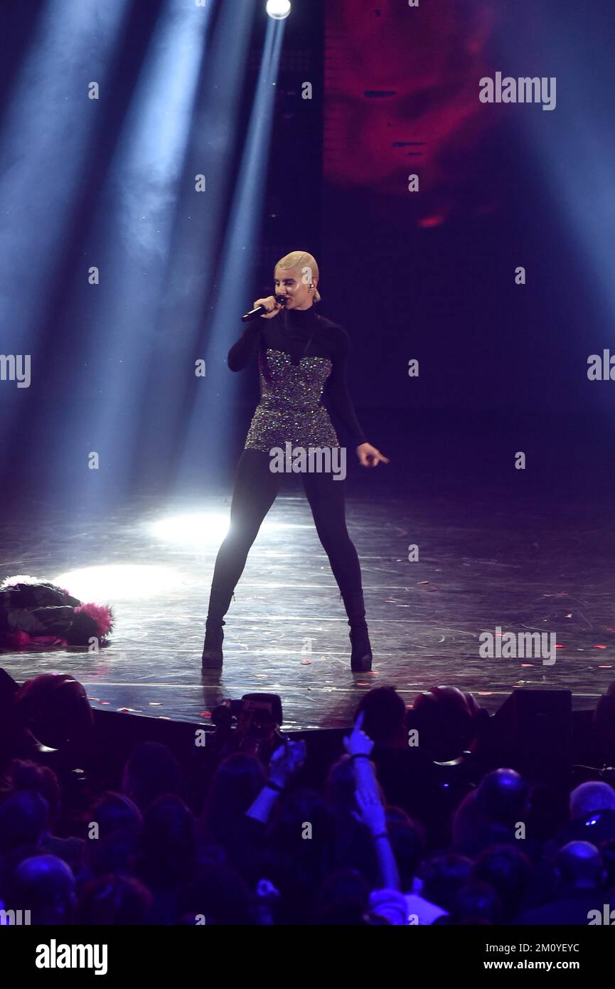 Milan, Italy. 08th Dec, 2022. Milan, X-Factor finale at the Assago ...