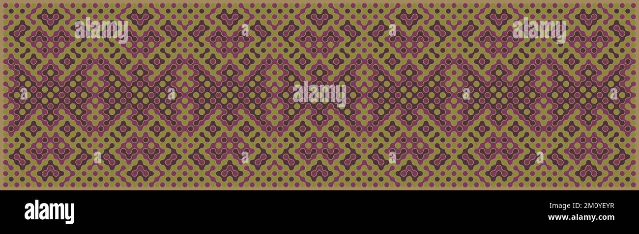 Random color rounded truchet tiling illustration Stock Vector Image ...