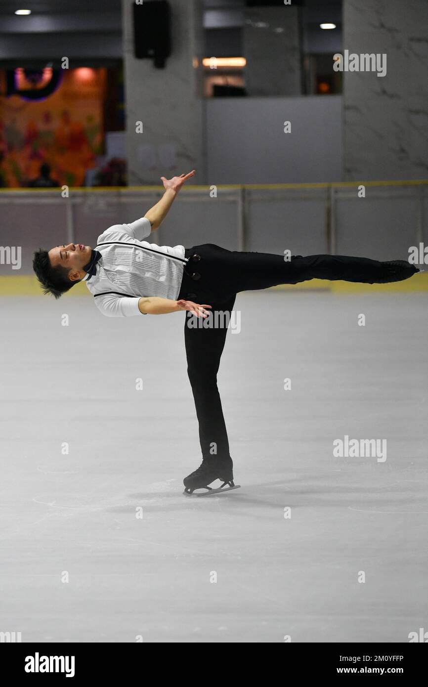 Jakarta, Indonesia. 8th Dec, 2022. Chew Kai Xiang of Malaysia competes ...