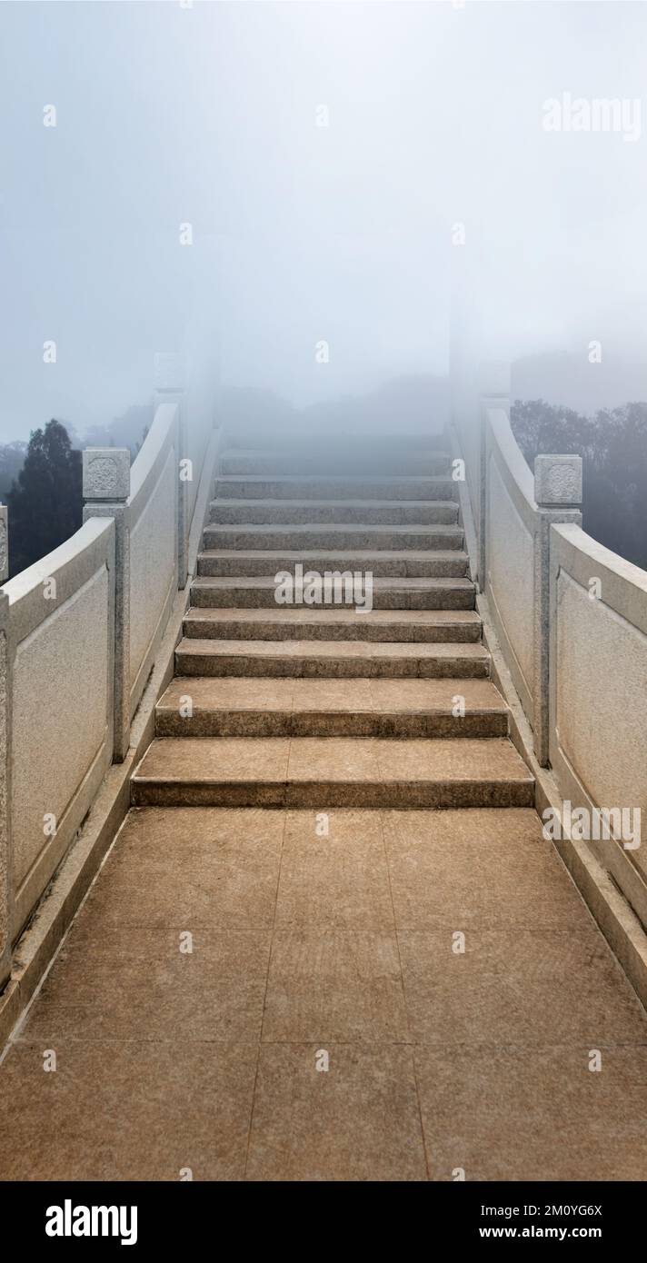 Arch bridge with sky background Stock Photo - Alamy