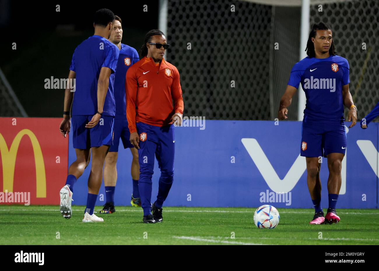 Doha, Qatar - December 8, 2022, Assistant-coach of Netherlands Edgar ...