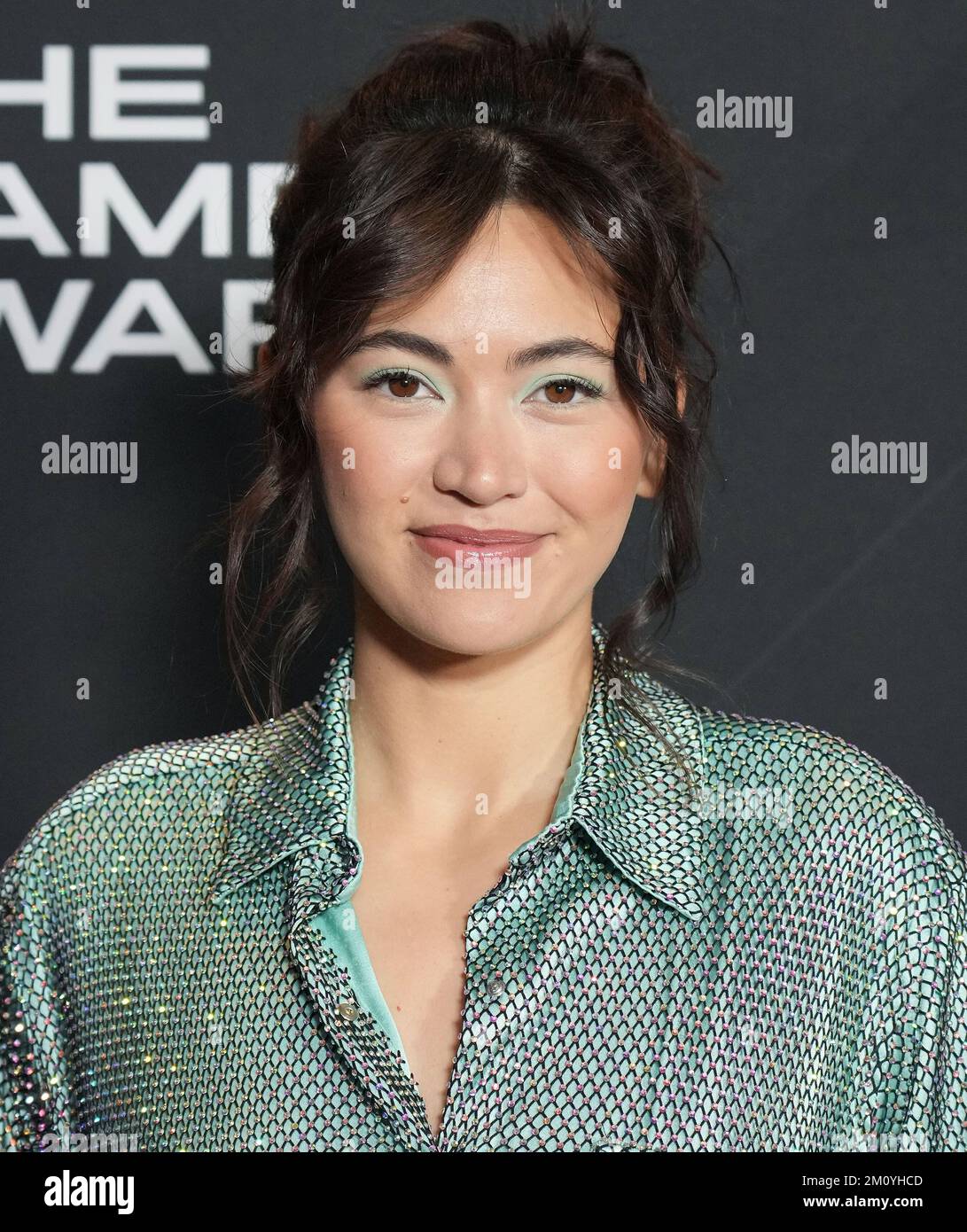Los Angeles, CA, December 8, 2022. Jessica Henwick arrives at The Game ...