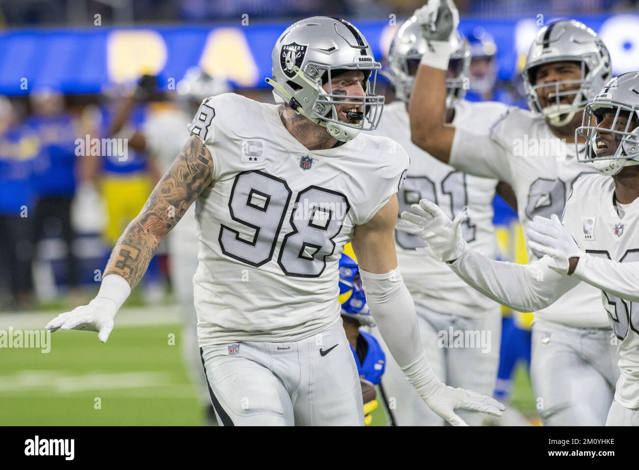 Maxx crosby raiders hi-res stock photography and images - Alamy
