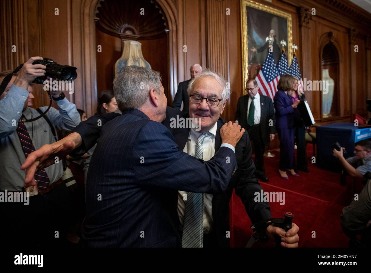 Former United States Representative Barney Frank (Democrat of ...