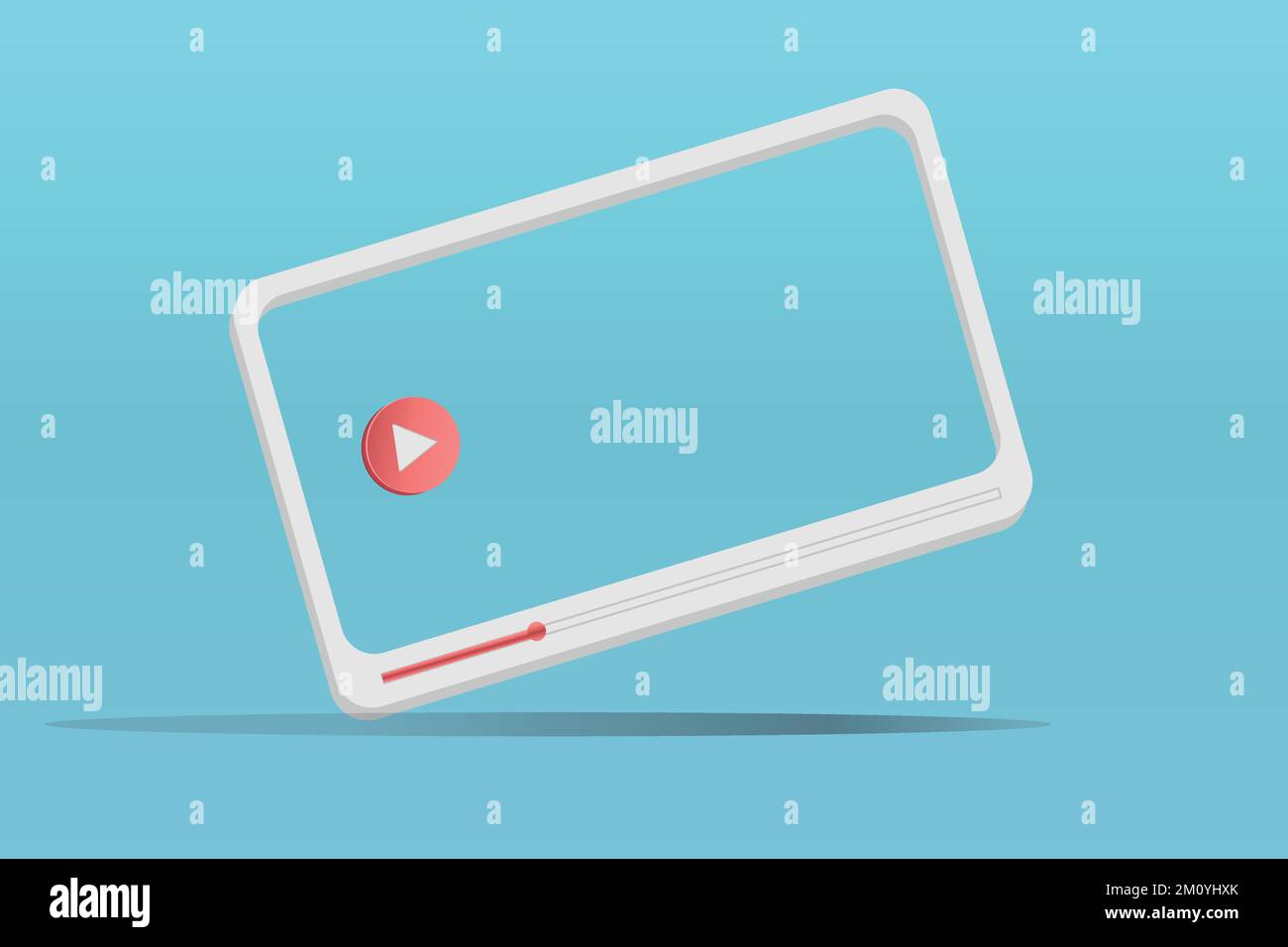 Play icon, Play icon vector, in trendy flat style isolated on white ...