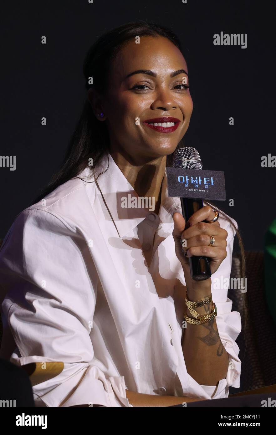 09th Dec, 2022. Publicity event for 'Avatar: The Way of Water' American ...