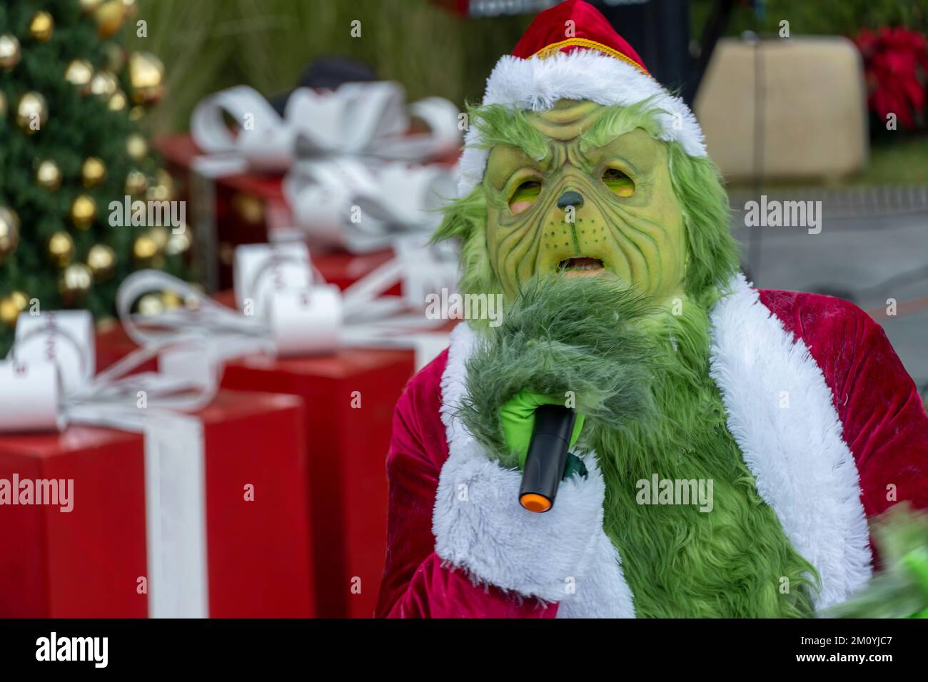 Grinch christmas hi-res stock photography and images - Alamy