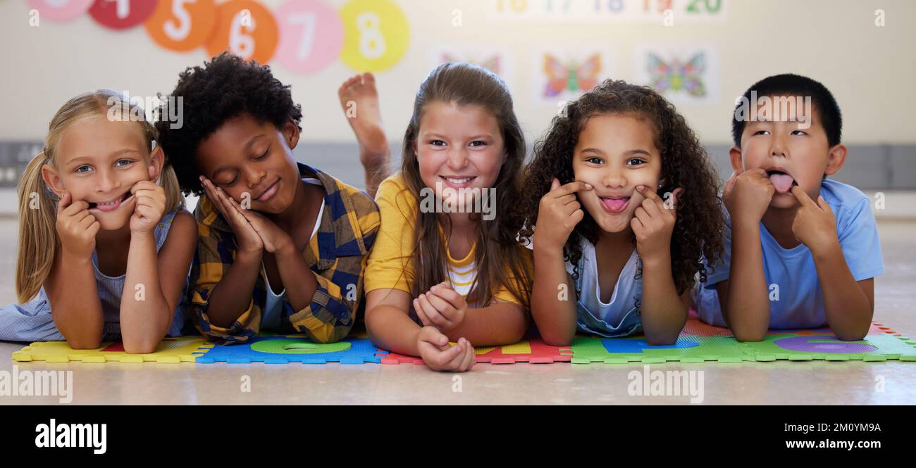 I want everyone to feel at home in my class. a group of kids laying on ...