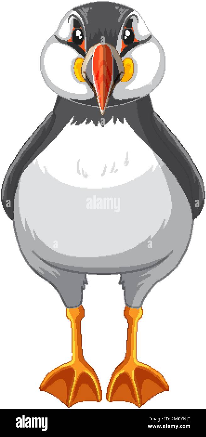 Flying puffin bird Stock Vector Images - Alamy