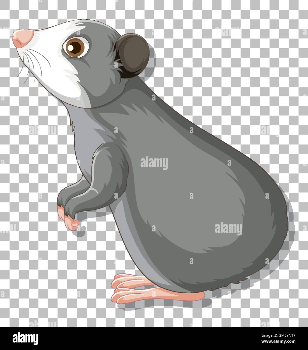 Hamster in cartoon style illustration Stock Vector Image & Art - Alamy
