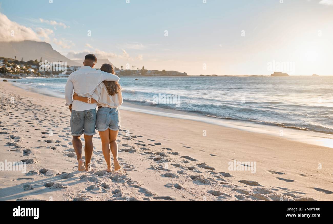 I want to walk this journey of life with you. a young couple spending ...