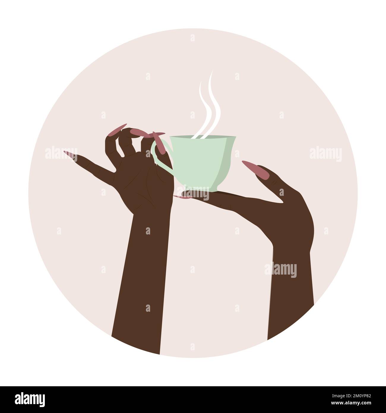 Beautiful women restaurant group Cut Out Stock Images & Pictures - Alamy