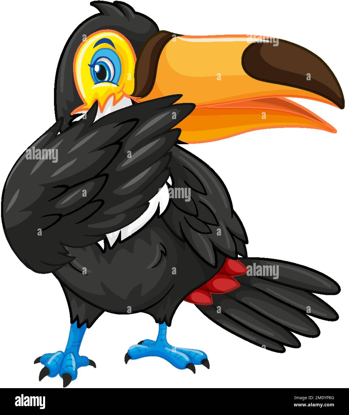Toucan bird cartoon character illustration Stock Vector Image & Art - Alamy