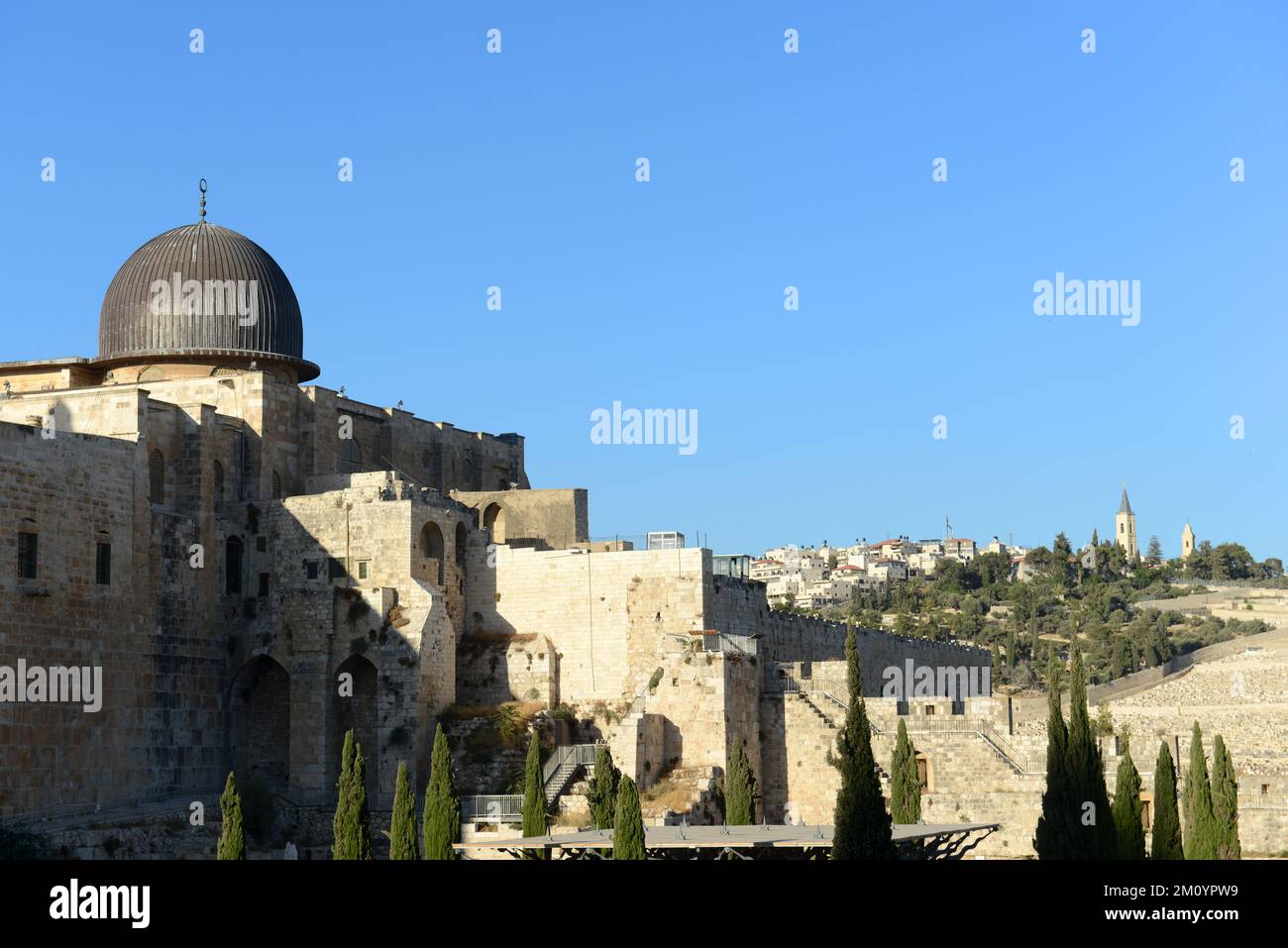 Al-Aqsa mosque in the old city of Jerusalem Stock Photo - Alamy