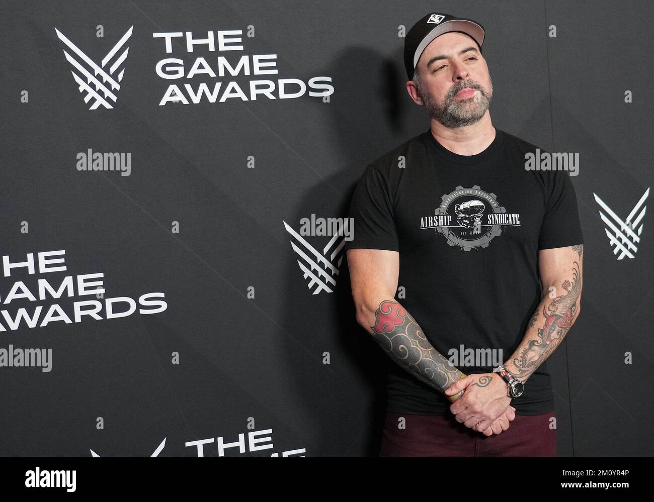 Los Angeles, CA, December 8, 2022. Joe Mad arrives at The Game Awards ...