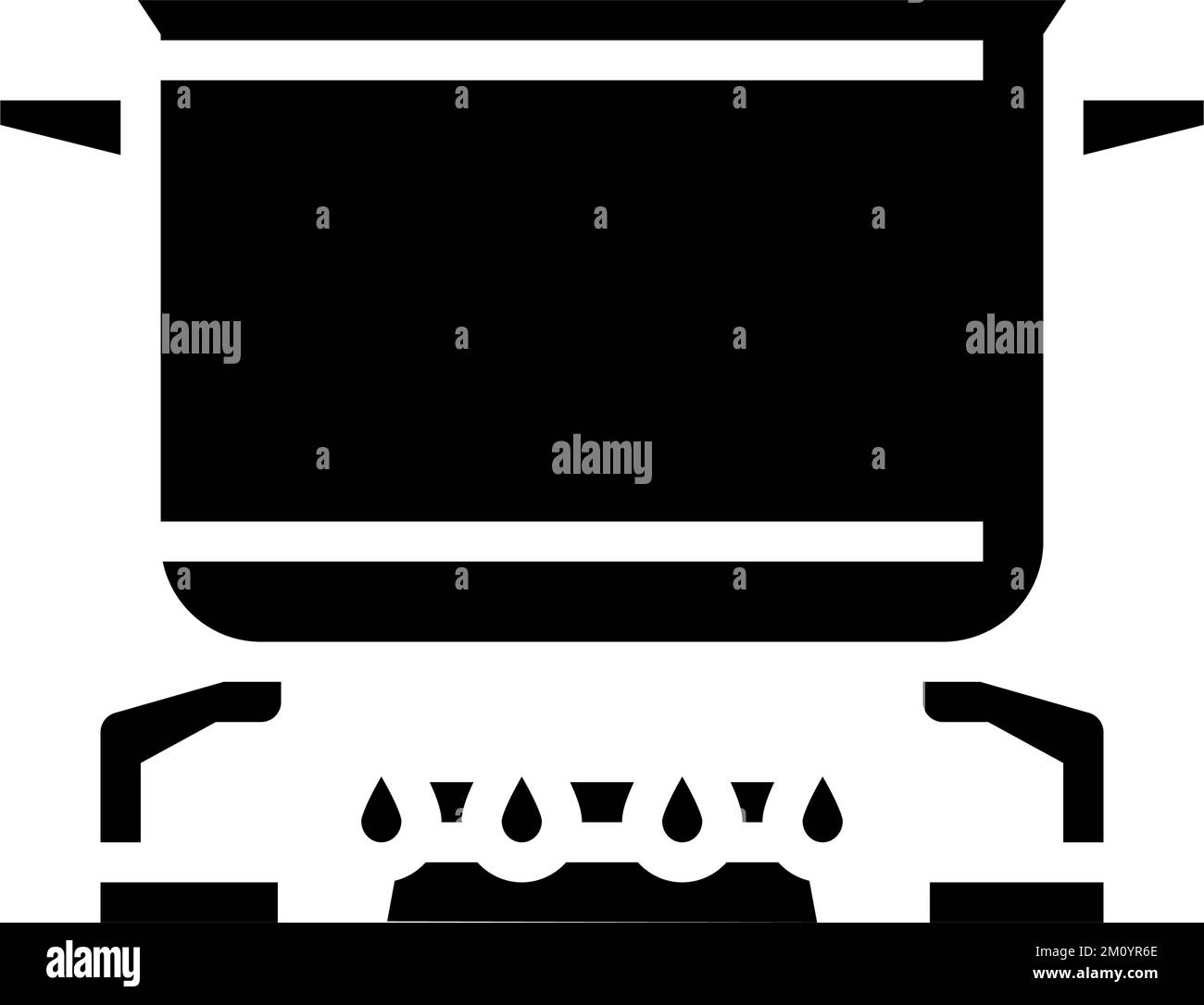 Open fire pot Black and White Stock Photos & Images - Alamy