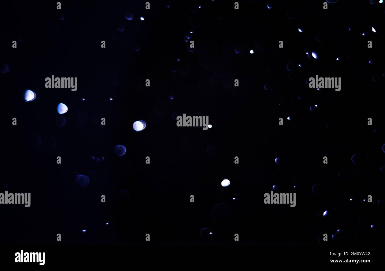 Light abstract dark bokeh christmas circle color glitter blurred black ...